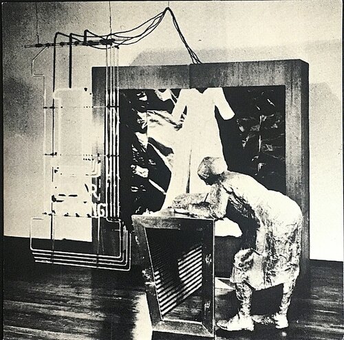 Remembrance of Marcel, a homage to Marcel Duchamp by George Segal (1973 ...