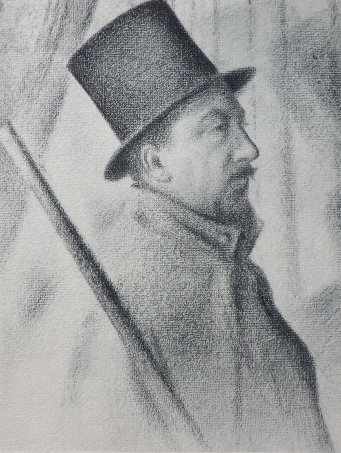 Portrait de Paul Signa by Georges Seurat (1948) : Print Engraving ...