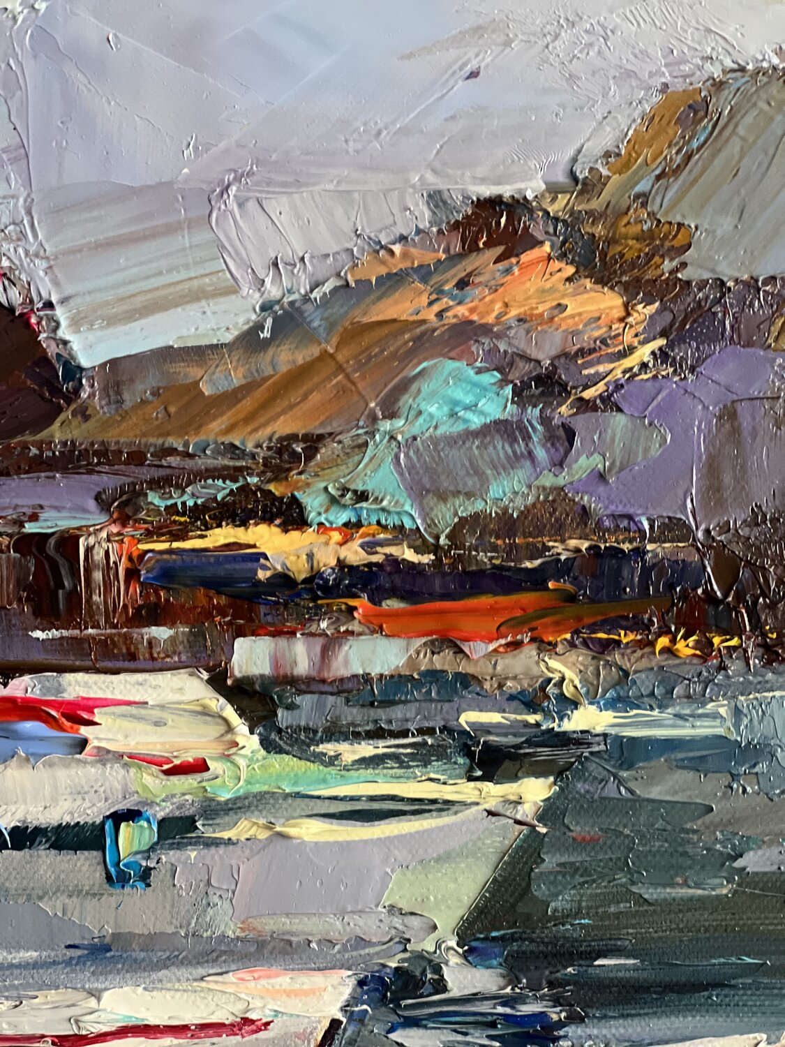 Warm morning by Tatiana Yabloed (2022) : Painting Oil on Canvas - Singulart