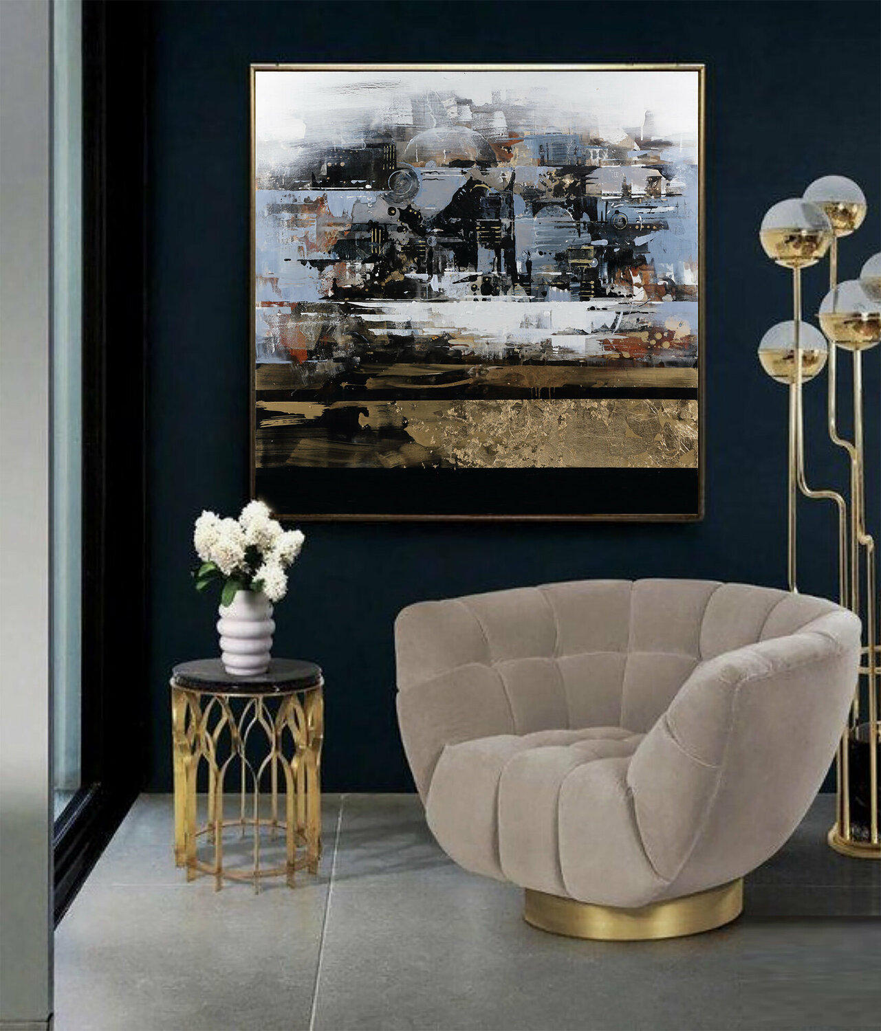 Coco algorithm by Tatiana Yabloed (2020) : Painting Oil on Canvas ...