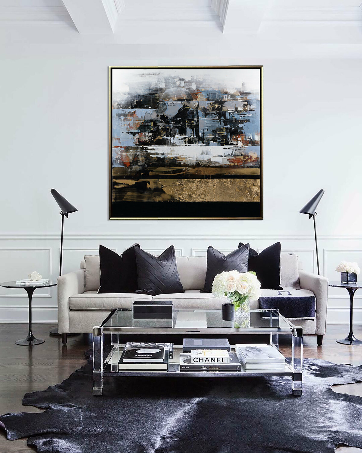 Coco algorithm by Tatiana Yabloed (2020) : Painting Oil on Canvas ...