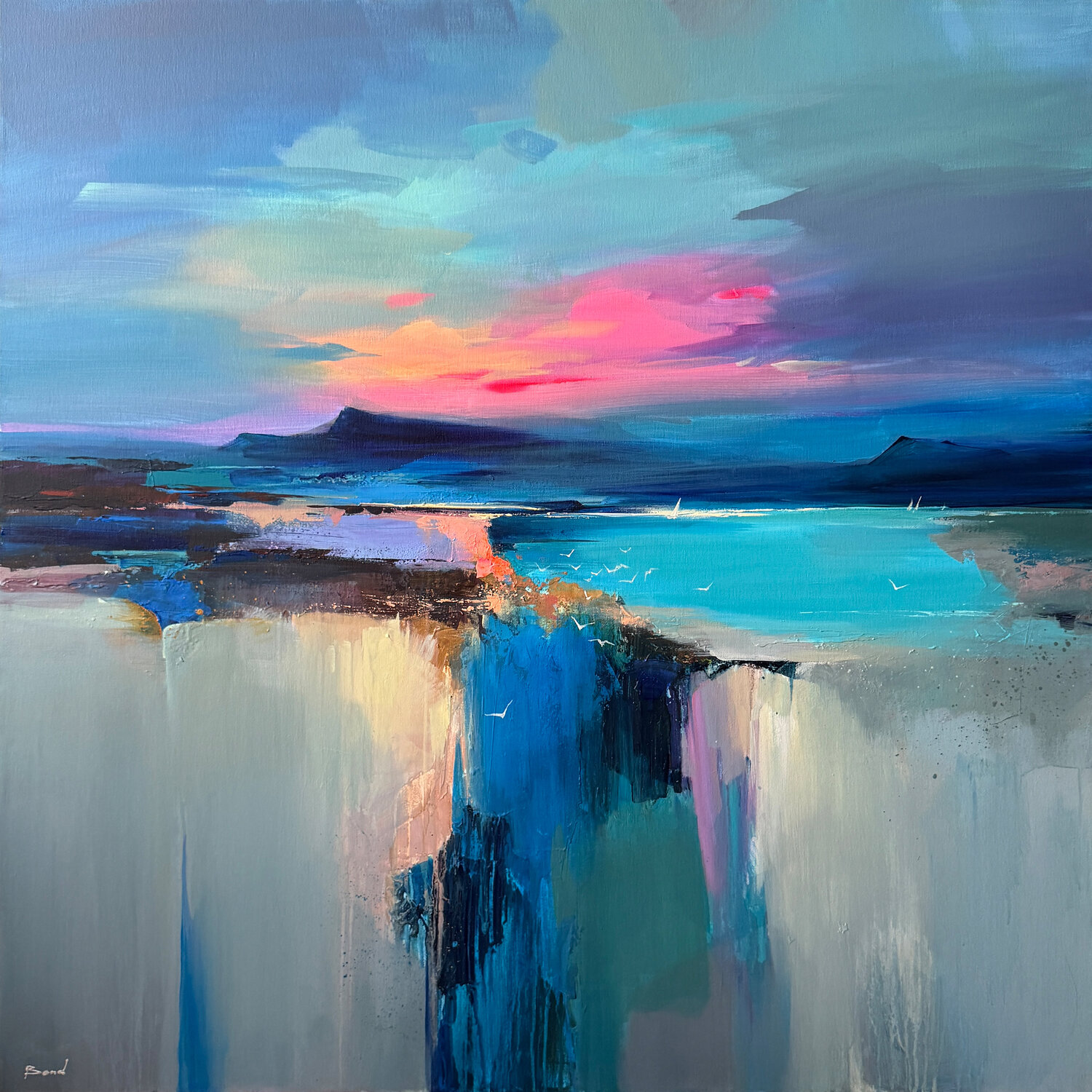 Symphony of serenity by Tatiana Yabloed (2025) : Painting Acrylic on Canvas - Singulart