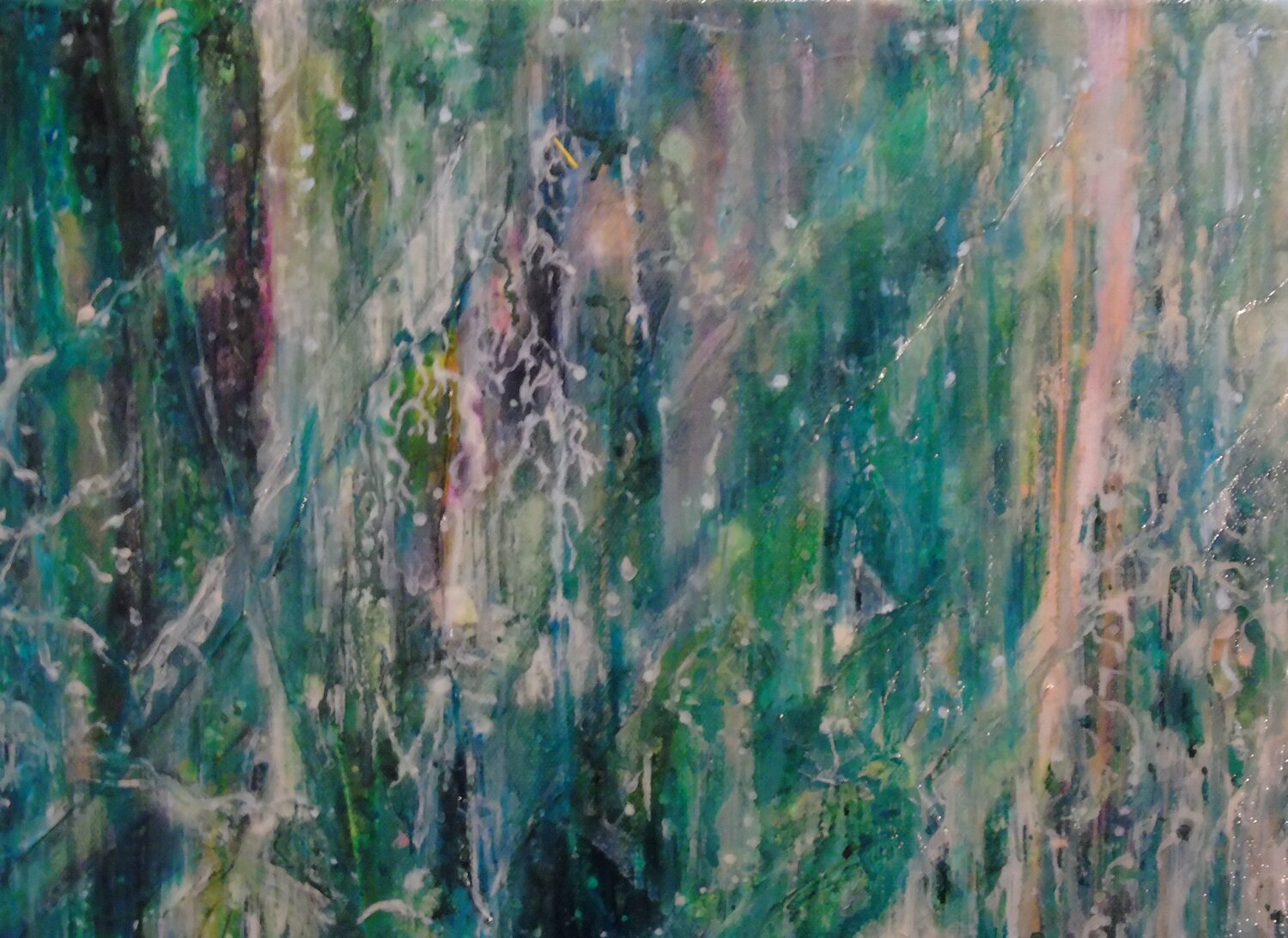 Lichen Forest by Kate Williamson (2023) : Painting Acrylic on Canvas ...