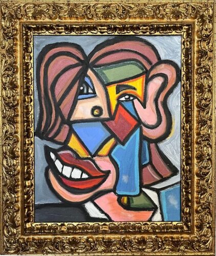 George Condo by Andres Valencia (2023) : Painting Acrylic - Singulart