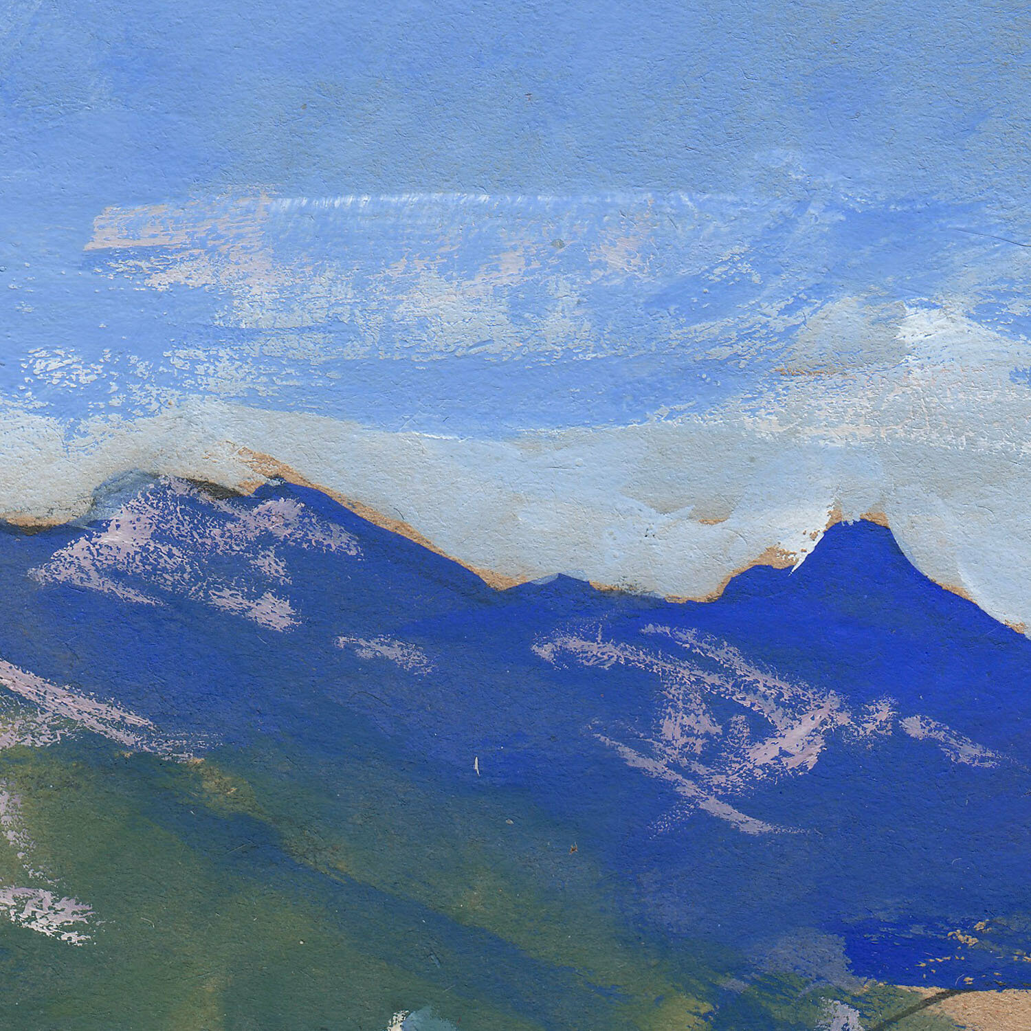 Muli Tibetan Monastery at sunset (sketch) by Evgeniy Monahov (2018 ...