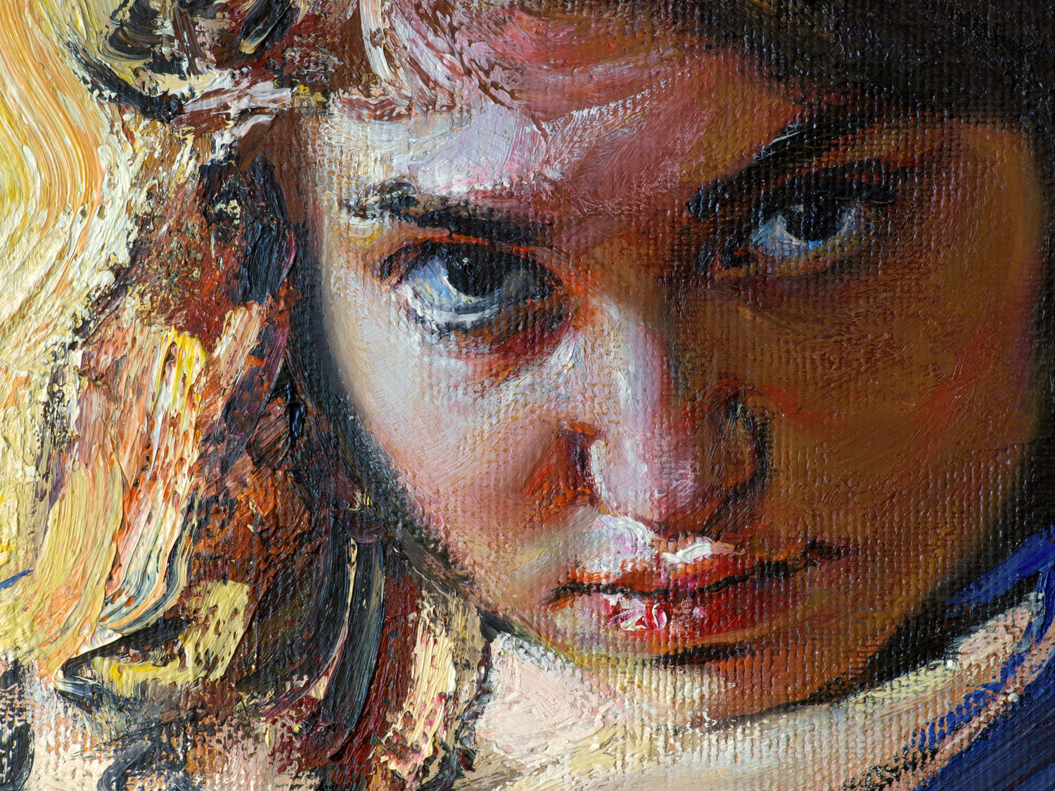 I always wanted to be a meek girl by Evgeniy Monahov (2017) : Painting ...