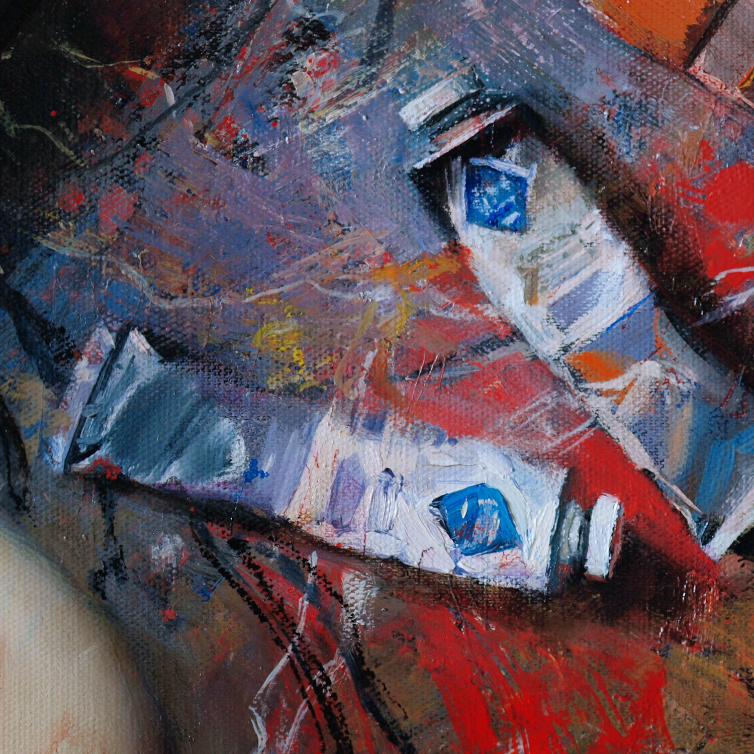 Passion for color by Evgeniy Monahov (2019) : Painting Oil on Canvas - Singulart