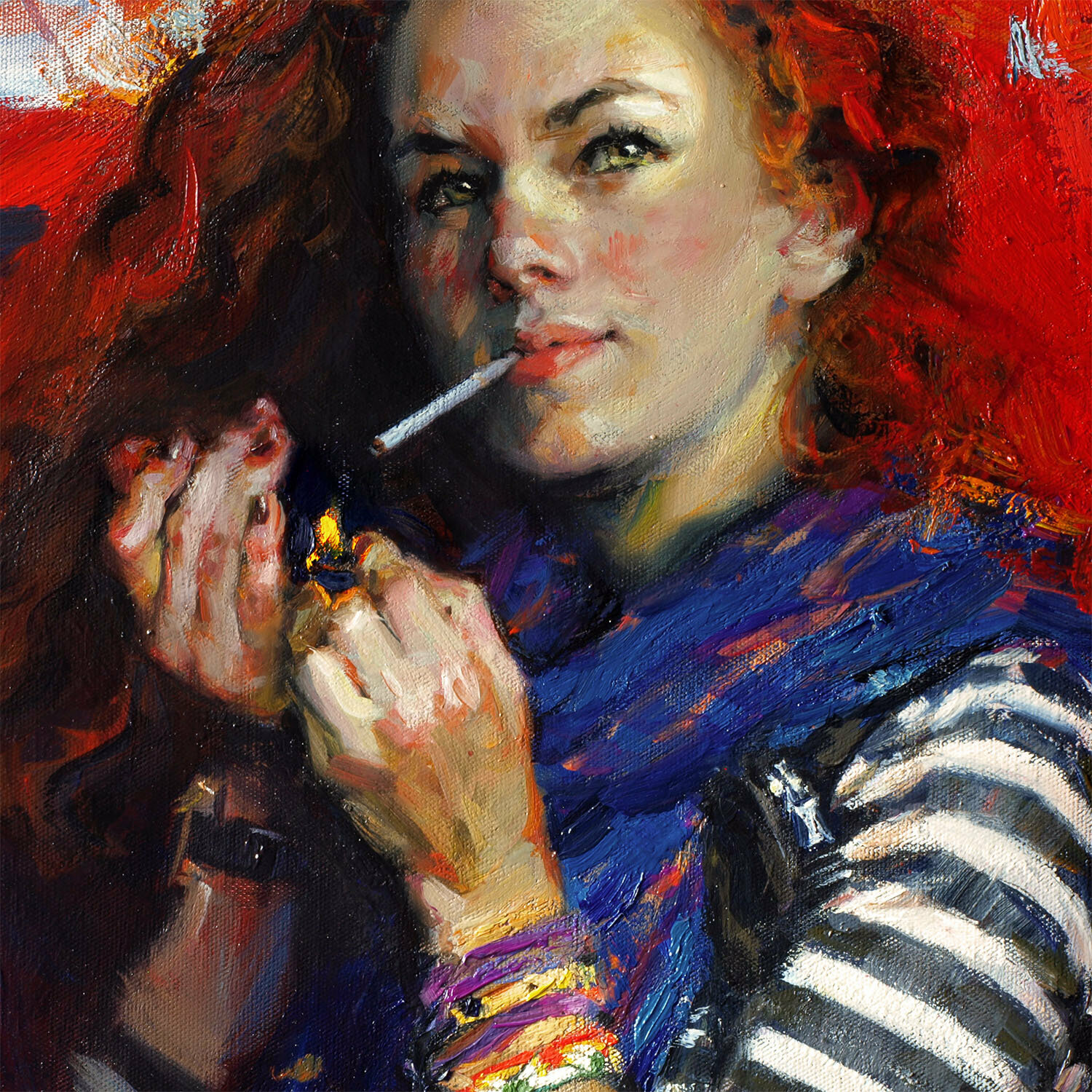 No regrets by Evgeniy Monahov (2015) : Painting Oil on Canvas - Singulart