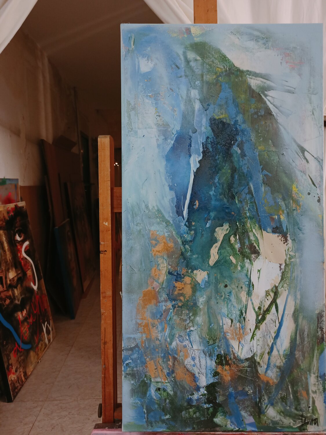 Madre de la Tierra by Laura Tietjens (2022) : Painting Acrylic, Oil on ...