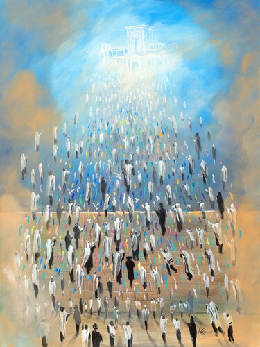 Spiritual Elevation I by Yossi Rosenstein (2012) : Painting Acrylic on ...