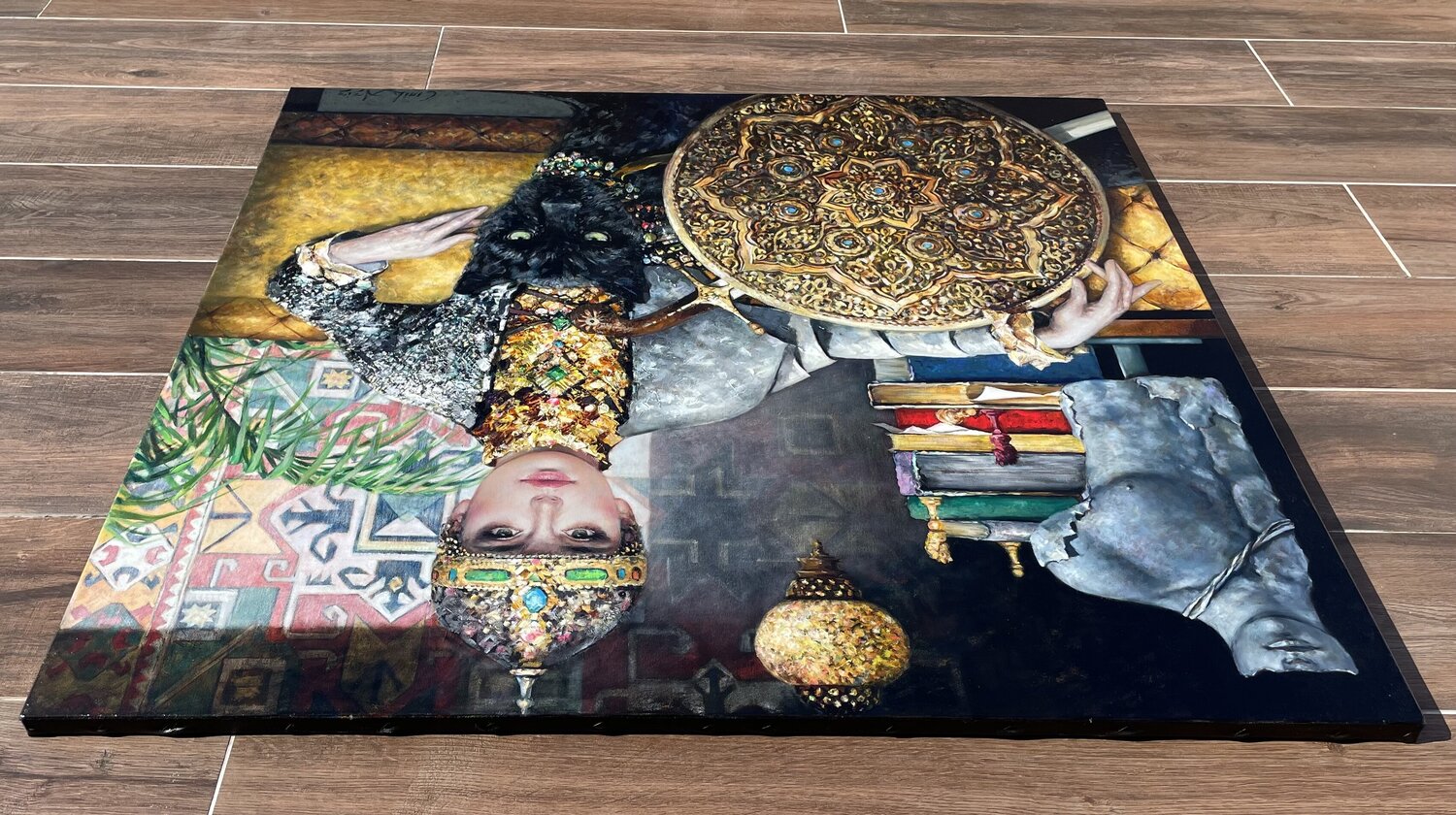 The Princess de Emil Aziz (2025) : Peinture Huile sur Toile - Singulart