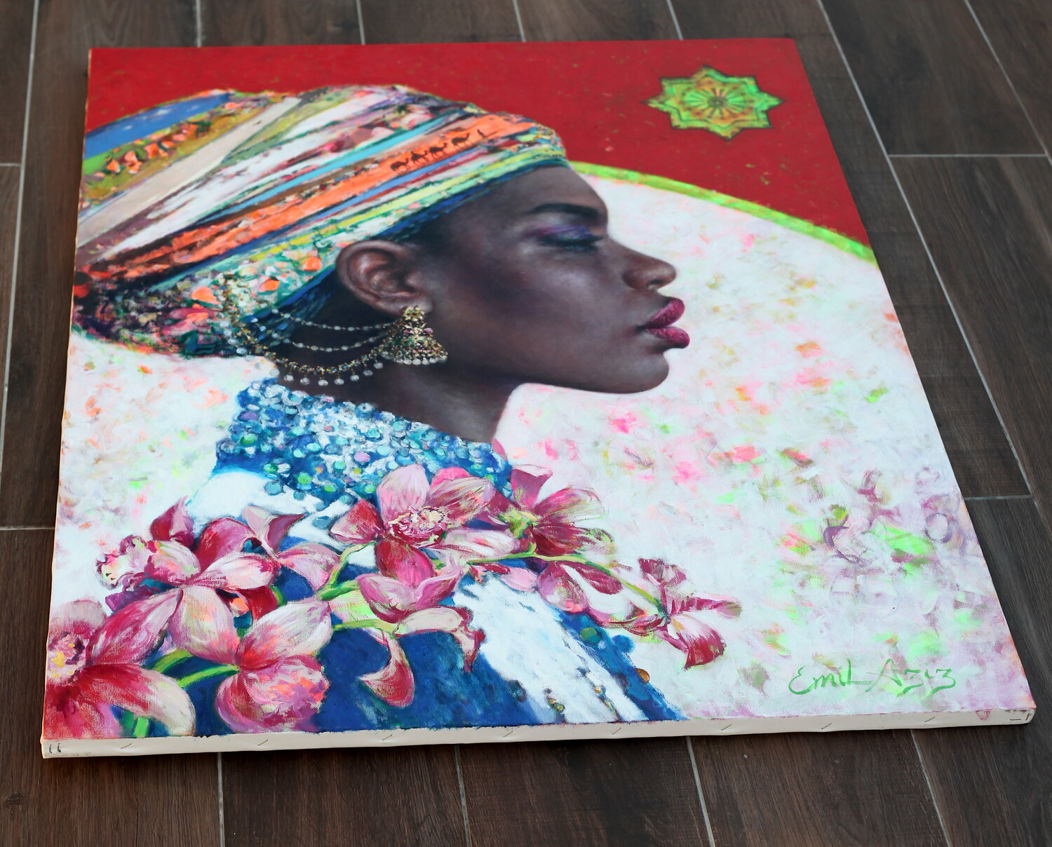 The Long Journey de Emil Aziz (2020) : Peinture Huile sur Toile - Singulart