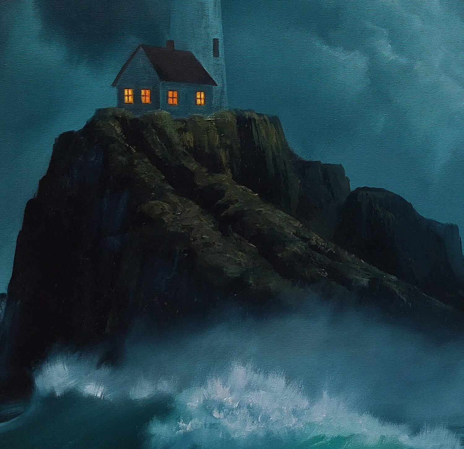 Light of hope by Tatiana Altmann (2025) : Painting Oil on Canvas ...