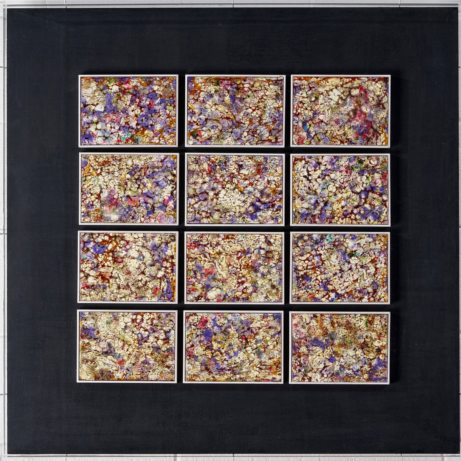 PATCHWORK 12 Plexiglass by Xavi Castel (2023) : Painting Wax on Plexiglas - Singulart
