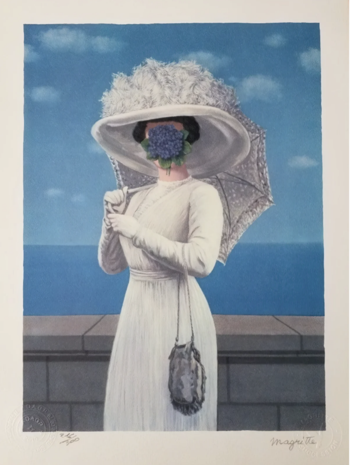 LA GRANDE GUERRE by René Magritte (2003) : Work on Paper Lithography on Paper - Singulart