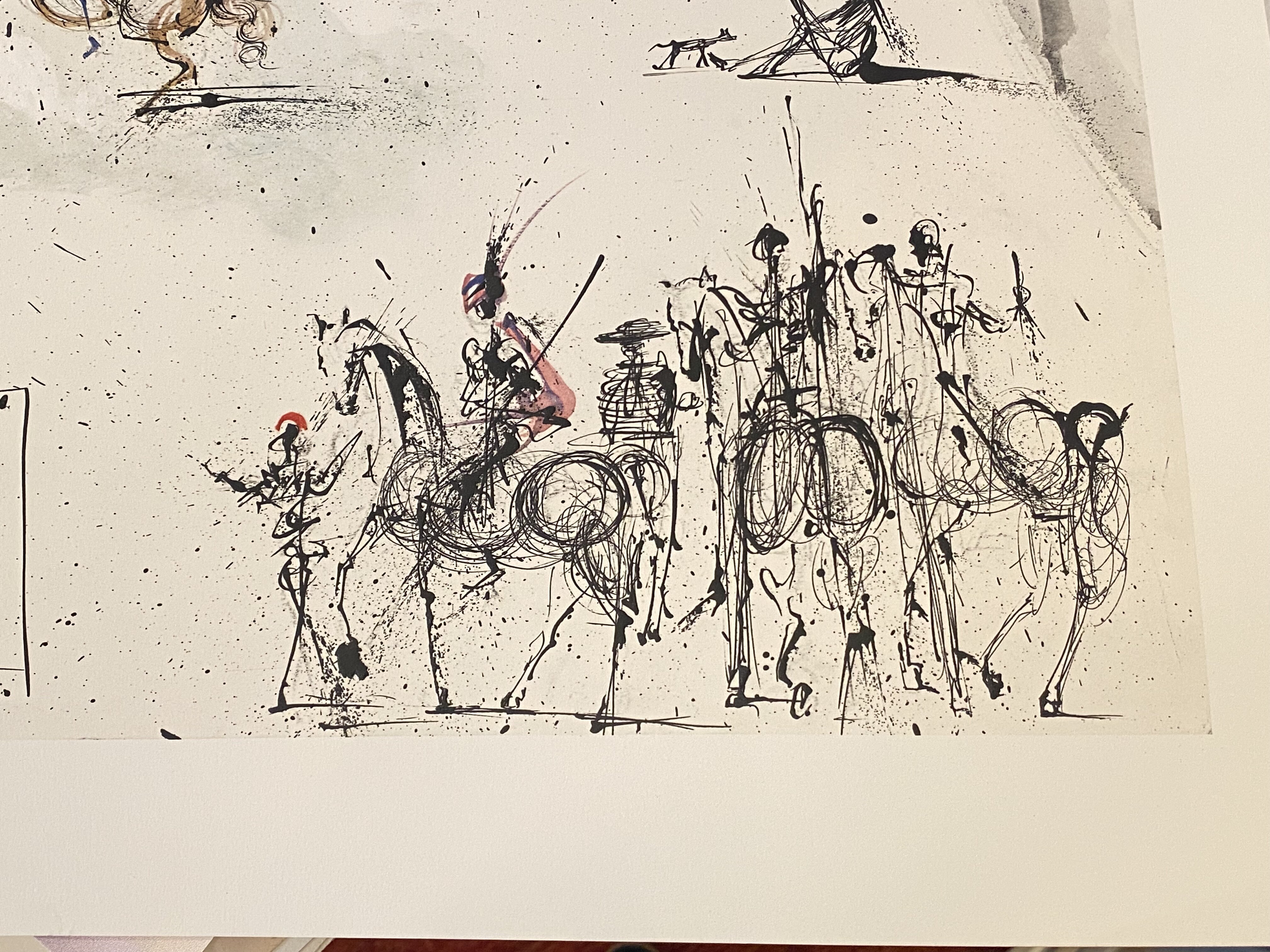 Tienta en Espana de Salvador Dalí (1983) : Édition Lithographie sur ...