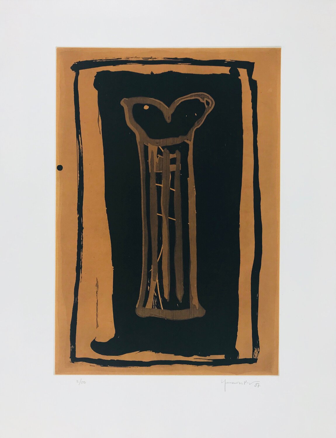 Gerro Ocre by Joan Hernández Pijuan (1987) : Print Engraving on Paper ...