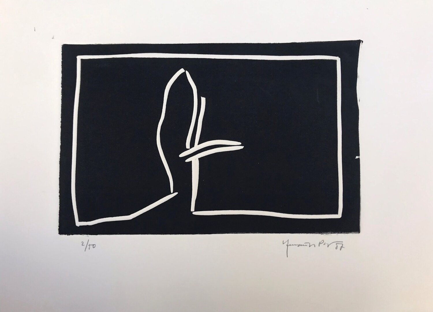 Paisatje II de Joan Hernández Pijuan (1987): Impresión Grabado en Papel ...