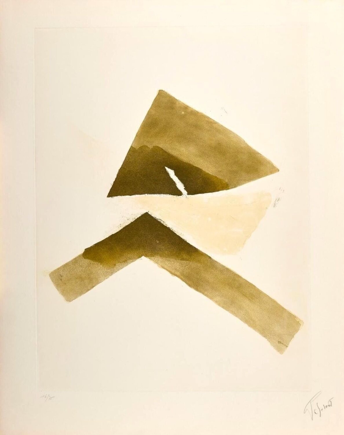 Se rejoignant by Pierre Tal-Coat (1976) : Print Engraving on Paper ...