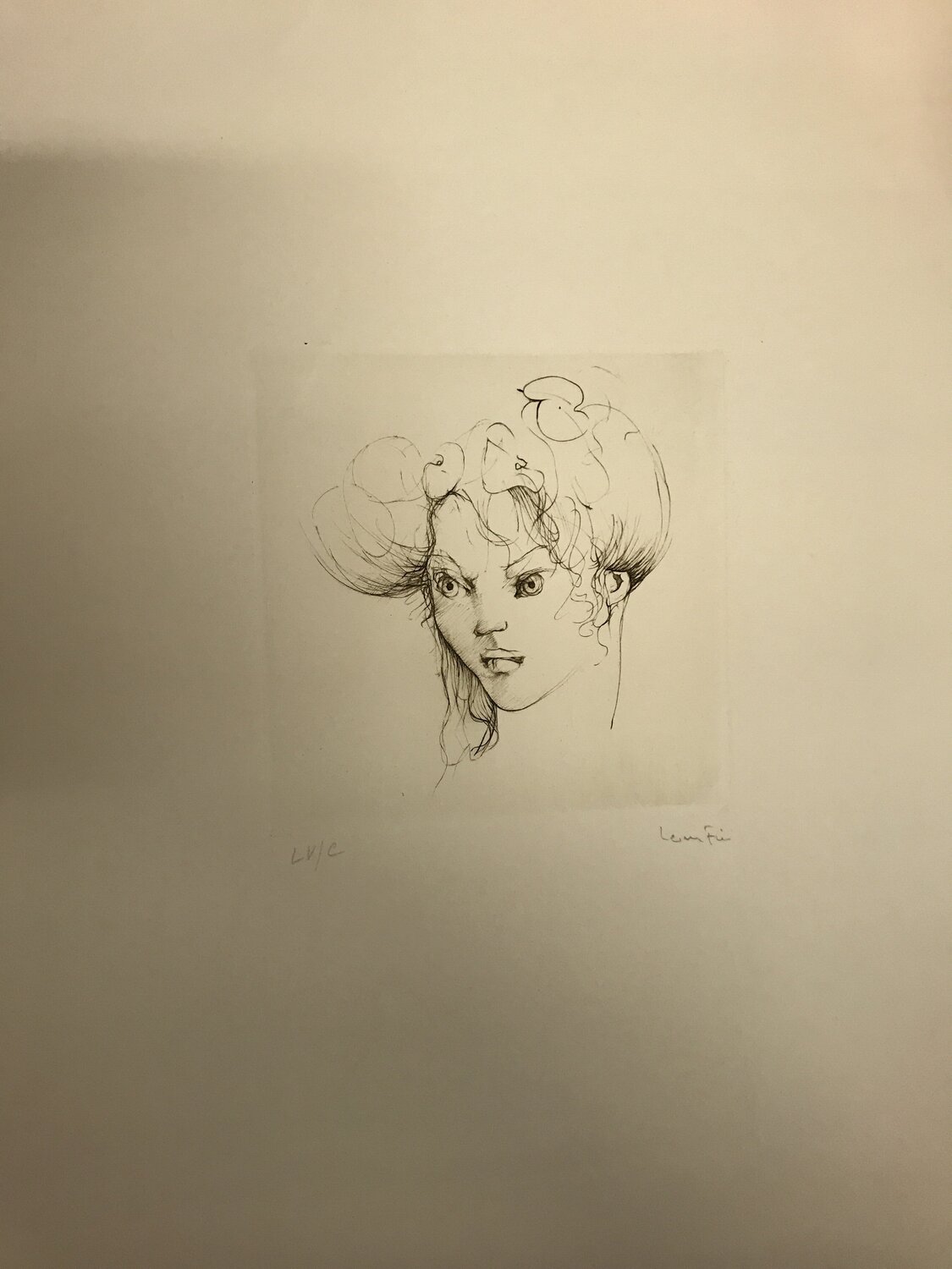 Le livre de Monelle 22 by Leonor Fini (1976) : Print Engraving on Paper ...