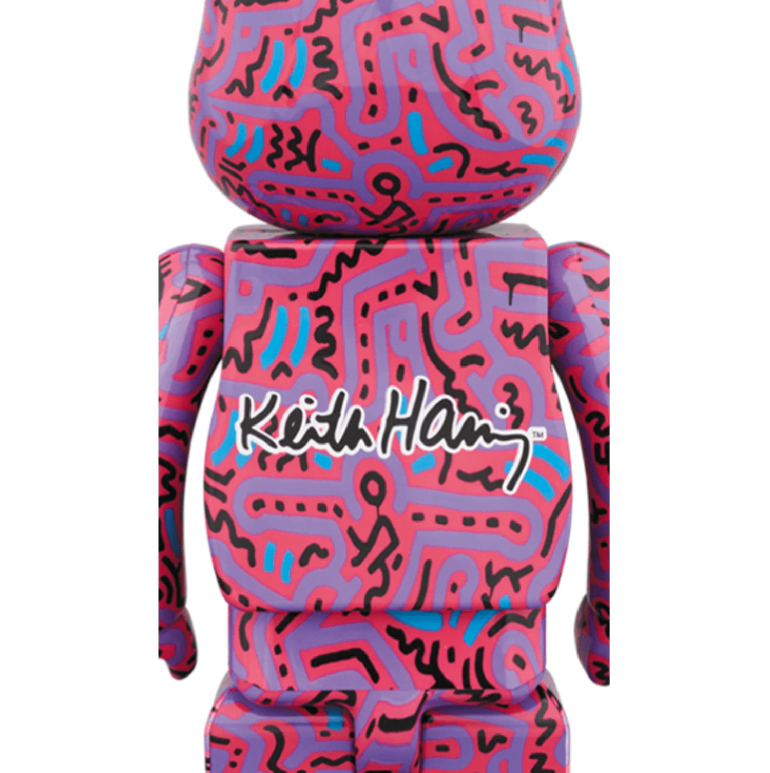 Be@rbrick – Keith Haring #2 (1000%) by Keith Haring (2018) : Sculpture ...