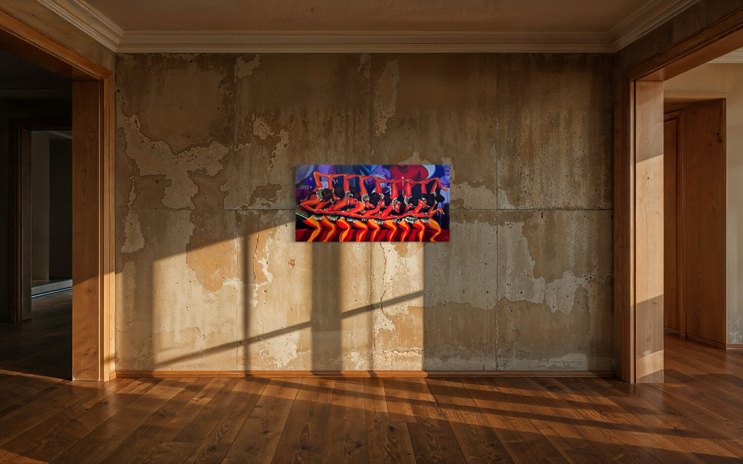 Domba Dance by Tony Smith (2026) : Painting Oil on Canvas - Singulart