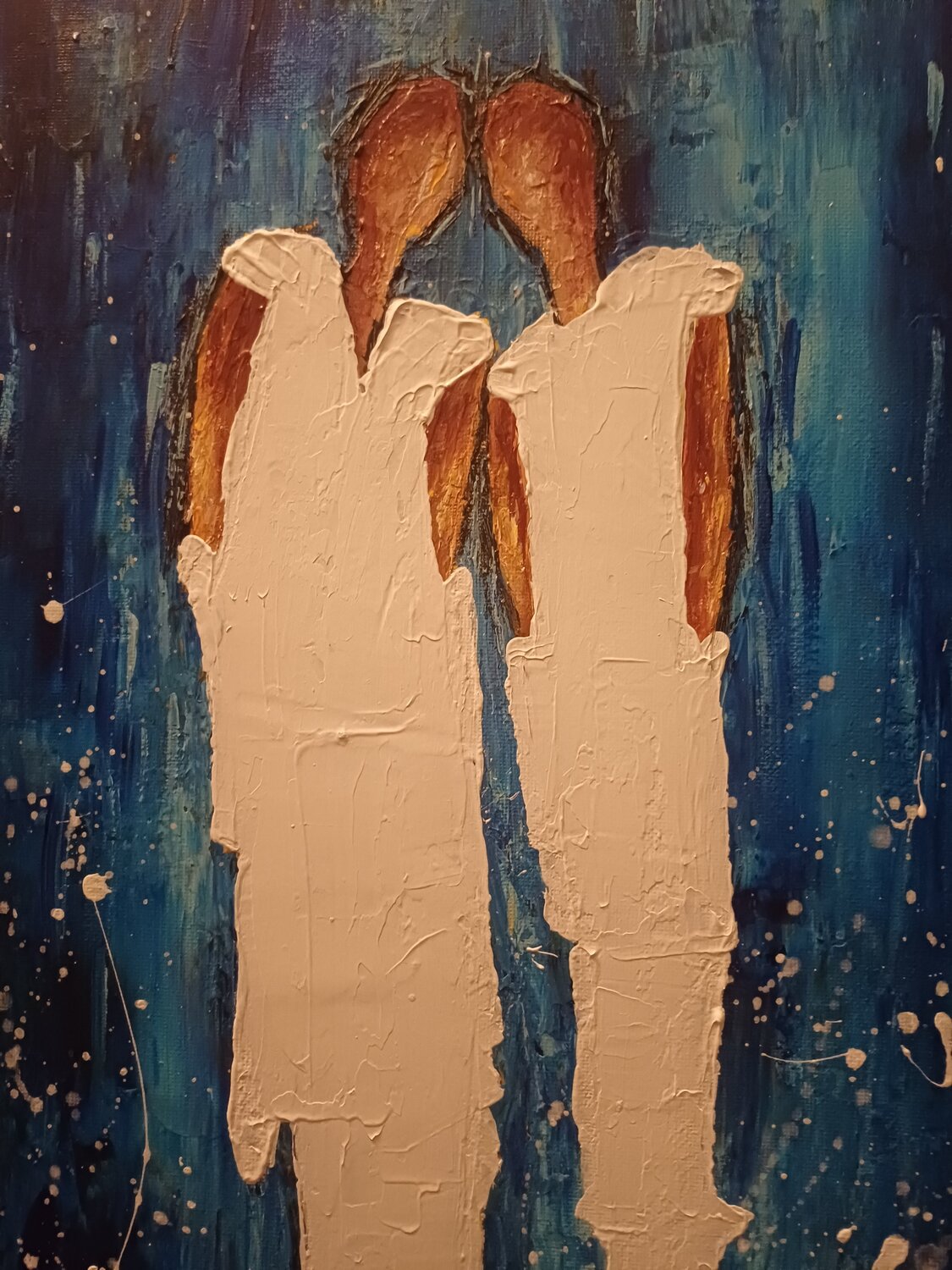 YOU AND ME von Christiane Guerry (2026): Malerei Acryl auf Leinwand ...