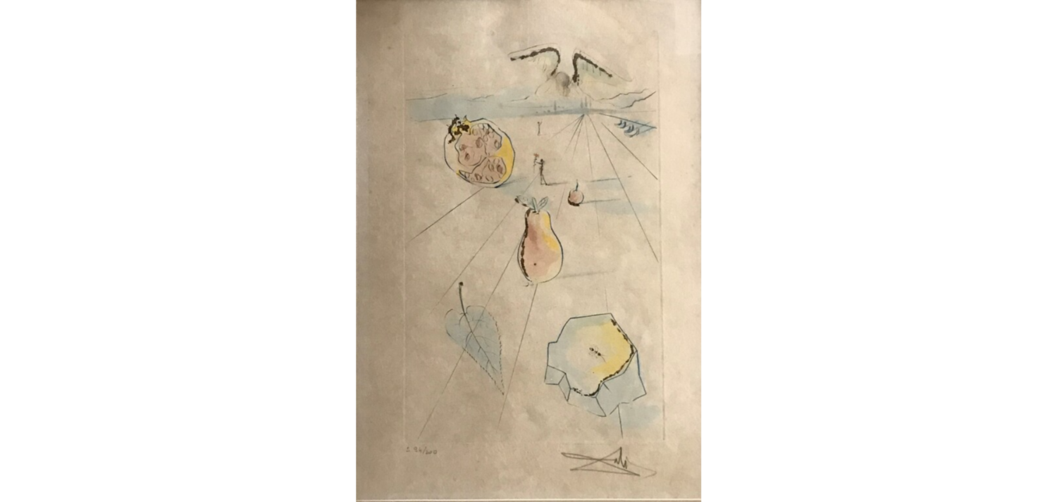 The Creation of Flying Things by Salvador Dalí (1967) : Work on Paper ...
