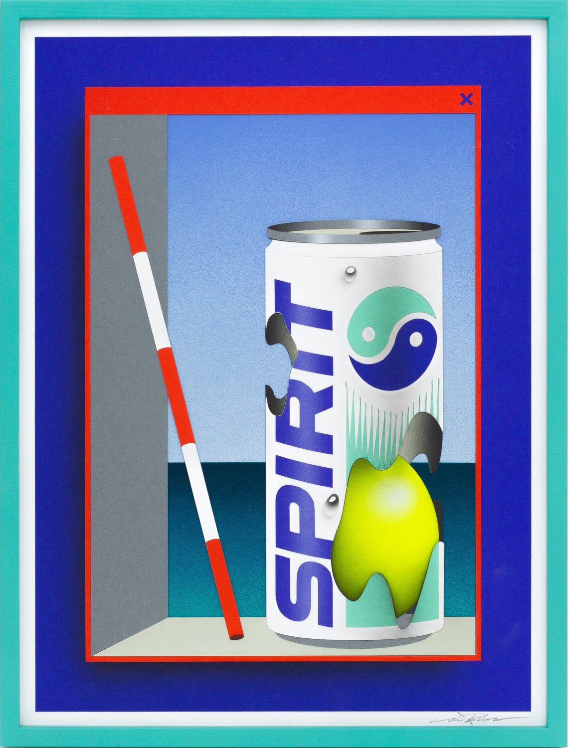 Paper View 01 - Spirit Can de Low Bros (2023): Pintura Collage en ...