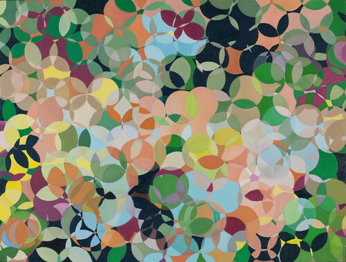 Fragmented Leaf by Maria Rogers (2022) : Painting Oil on Canvas - Singulart