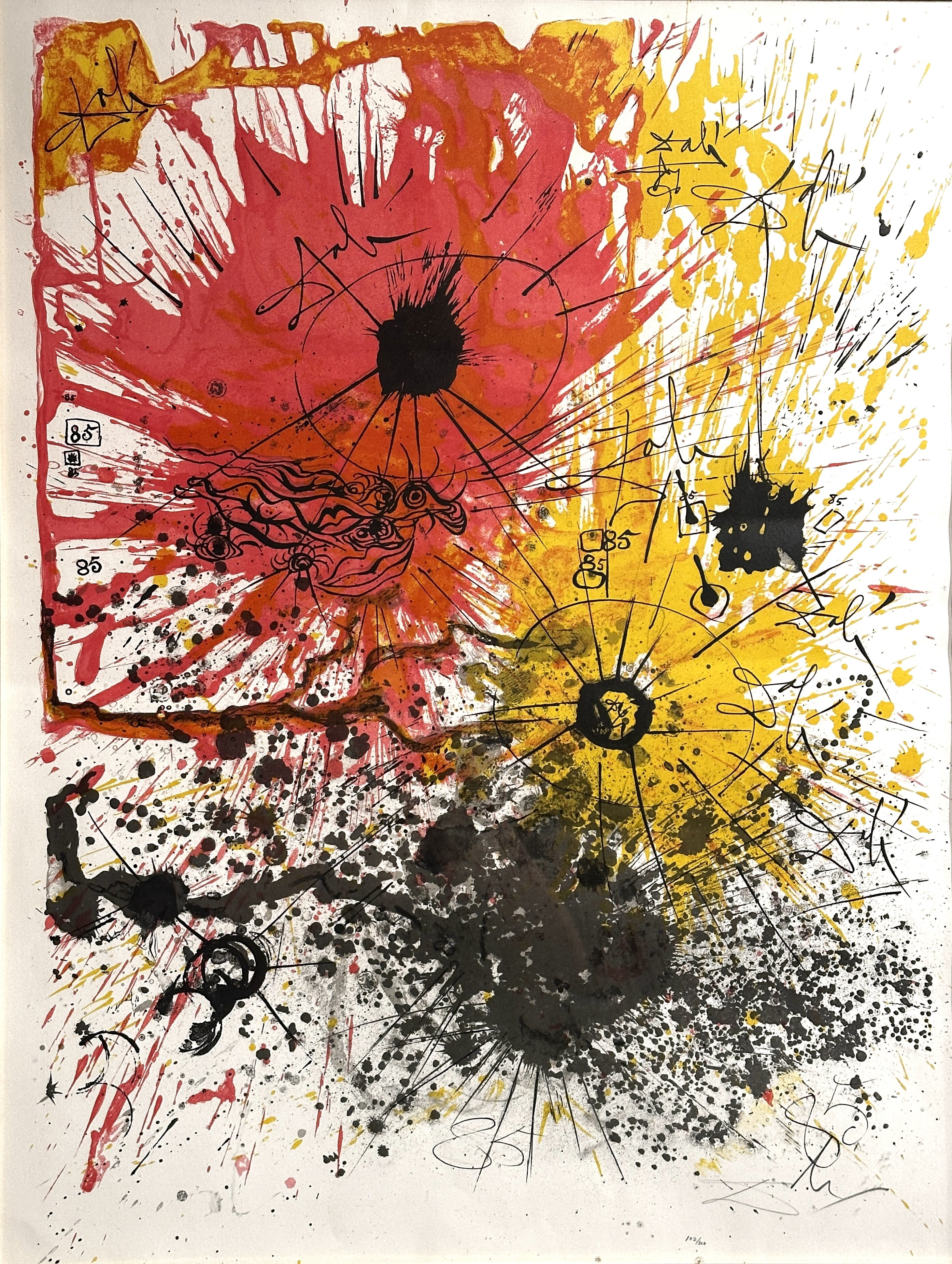 The Lucky Number of Dali de Salvador Dalí (1965) : Édition Lithographie ...