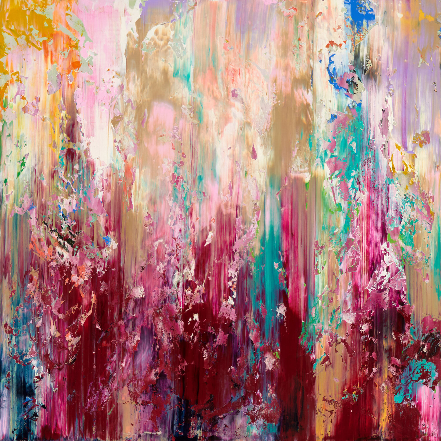 Deep Breath 22 by Sam Bergwein (2023) : Painting Acrylic, Pastel on ...