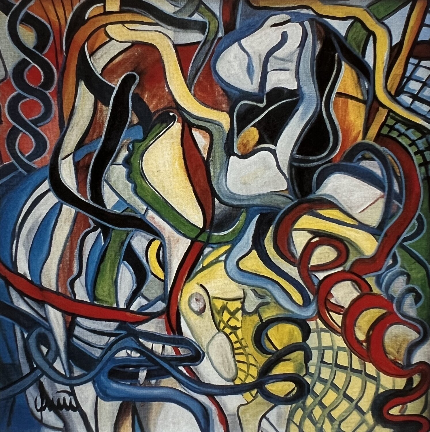 Die Geburt de Nicola Quici (1989): Pintura Óleo en Lienzo - Singulart