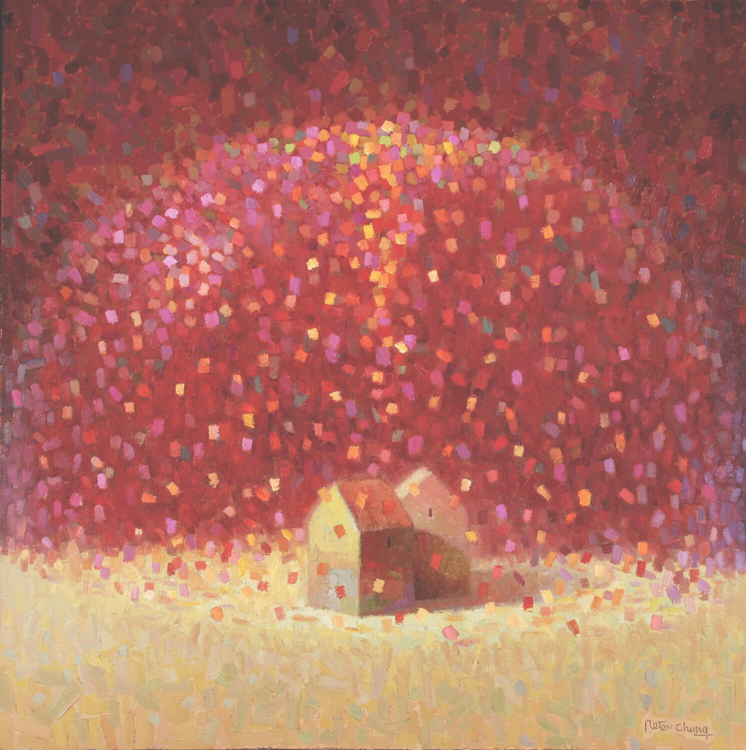 Paths to Love 823533030 by Peter Chung (2019) : Painting Oil on Canvas ...