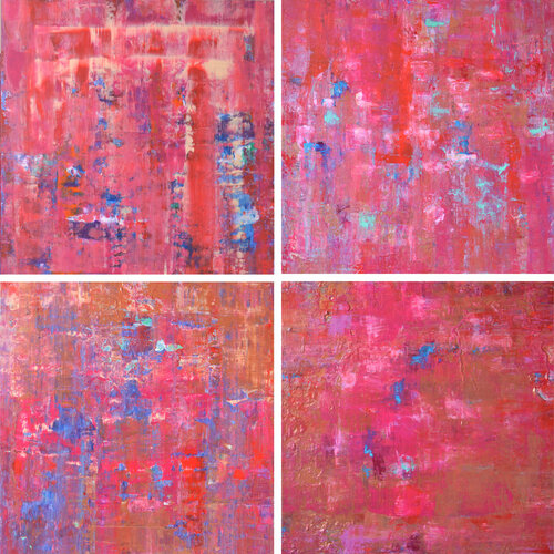 Shades of blue 2 by Vania Bouwmeester Pentcheva (2019) : Painting ...