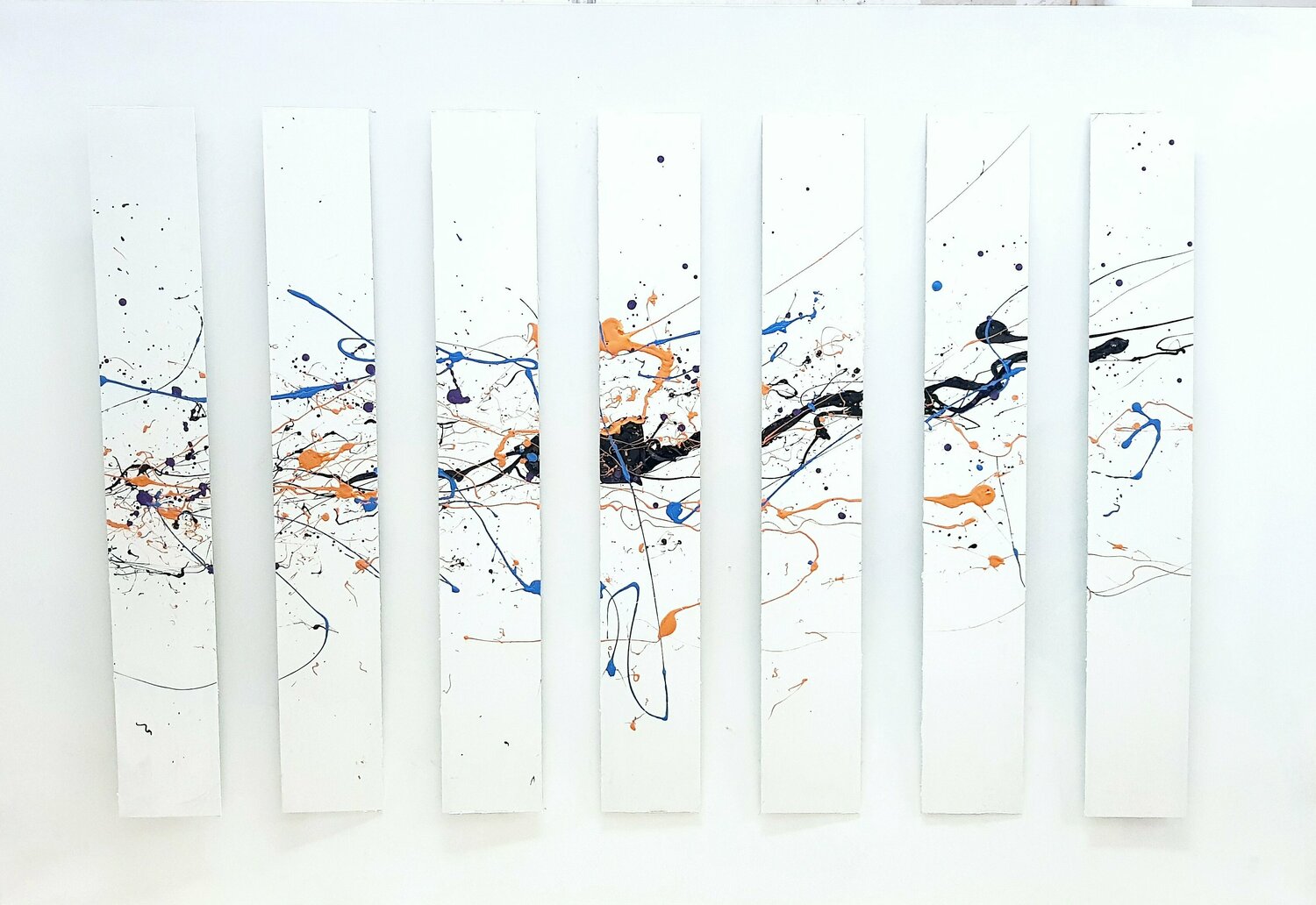 DISRUPTION by Alessio Luzzi (2020) : Painting Collage, Enamel on Metal ...