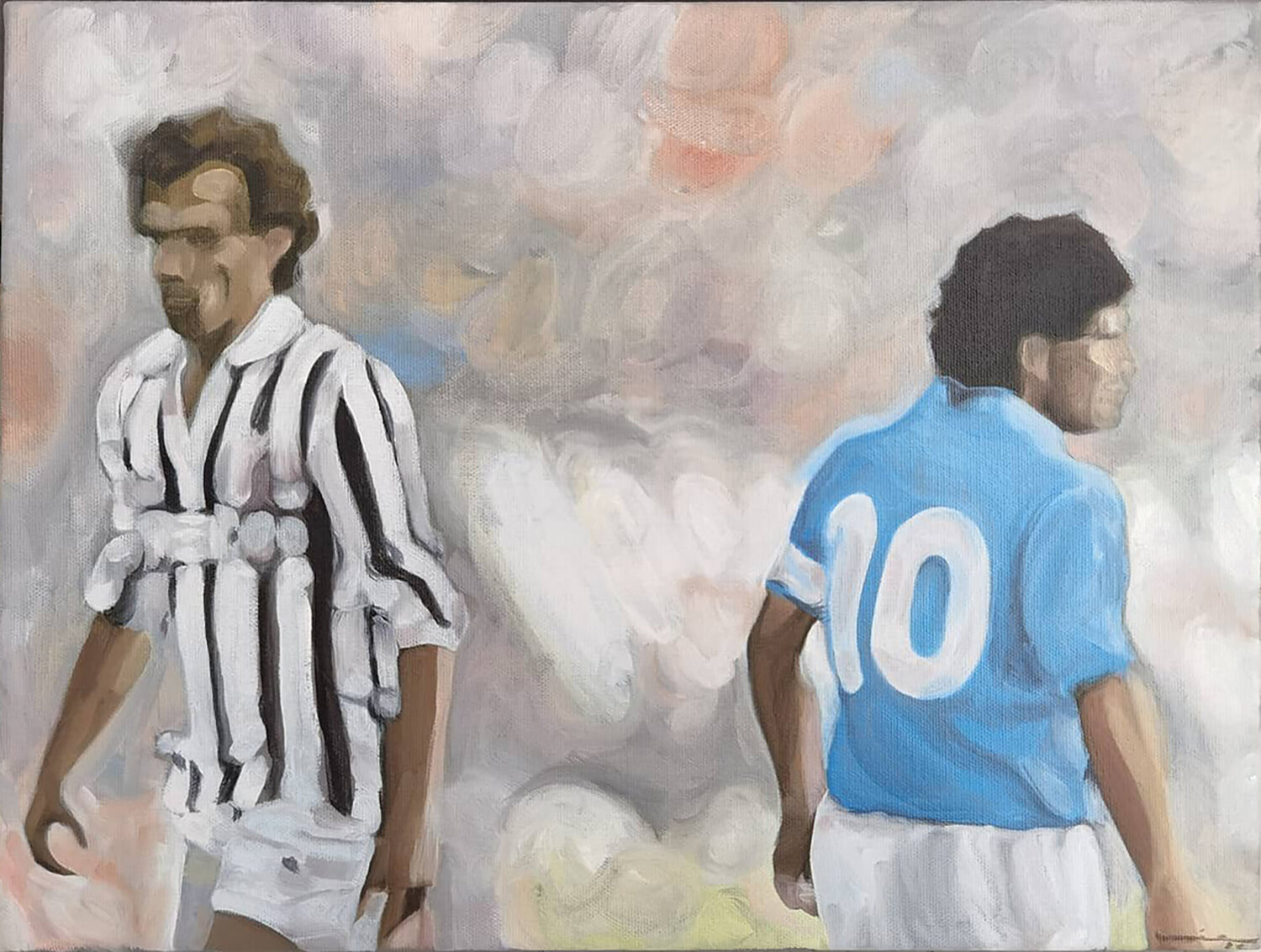 The Game by Lia Ferreira (2022) : Painting Oil on Canvas - Singulart