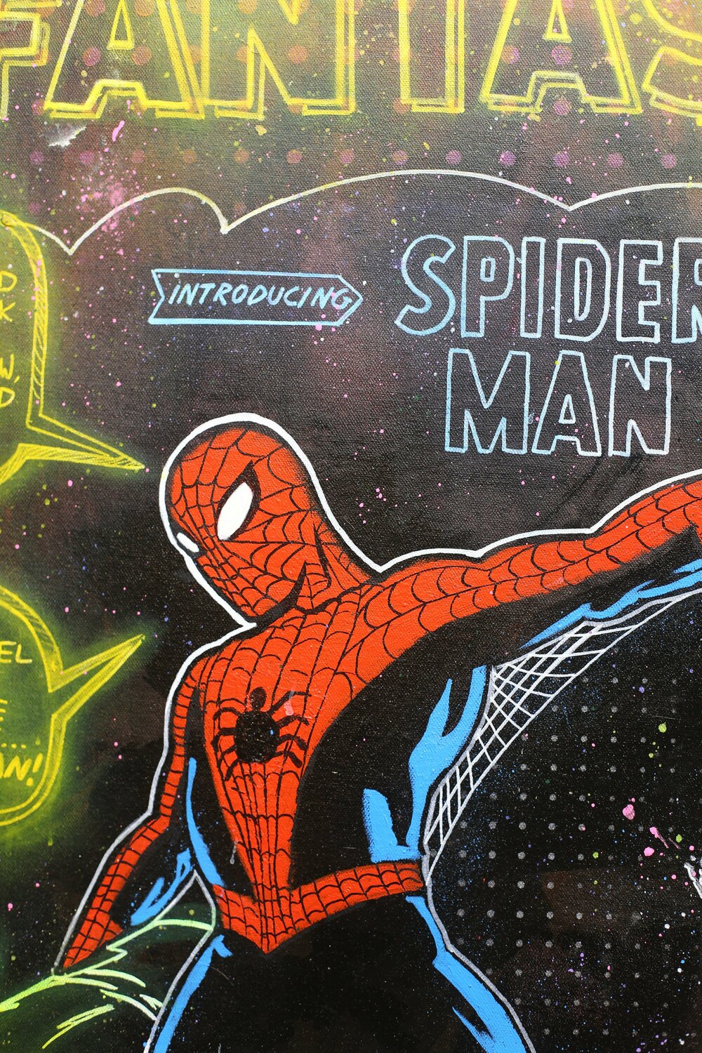 Untitled Ben Day dots (First Appearance of Spider Man from Marvel's ...