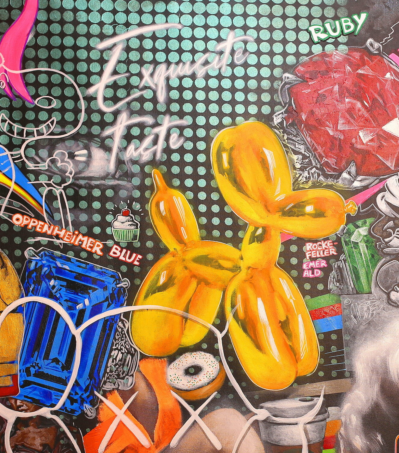 Untitled Exquisite Maximalism Pop (Marilyn Monroe selfie, Expensive ...