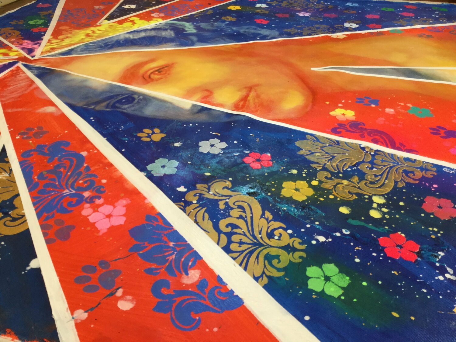 Untitled (God save the Queen) by Michael Andrew Law Cheuk Yui (2021 ...