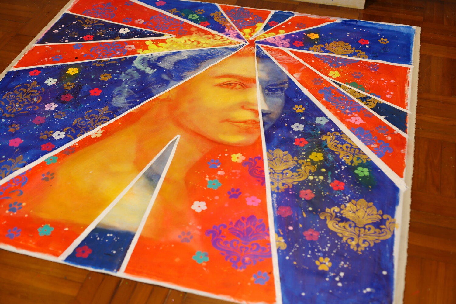 Untitled (God save the Queen) by Michael Andrew Law Cheuk Yui (2021 ...