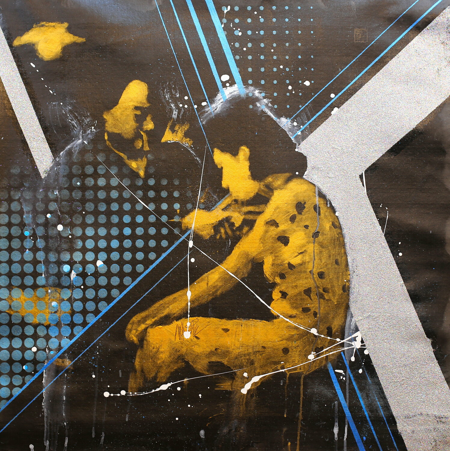 Untitled (Ruan Lingyu - Modern Day Roy Lichtenstein with Ben Day Dots ...