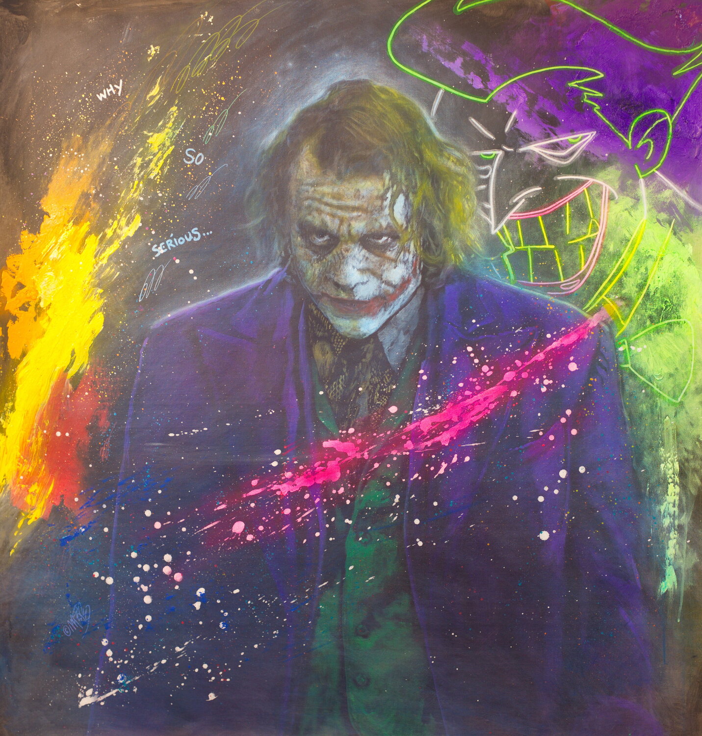 Dark Knight Joker Art