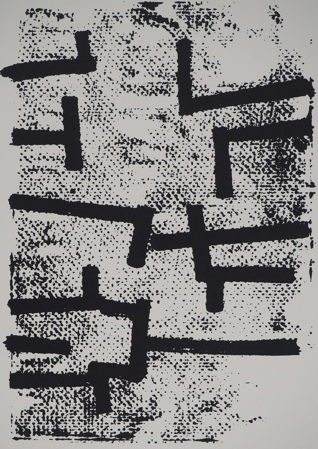 Hommage au constructivisme by Jean Leppien (1963) : Print Engraving ...