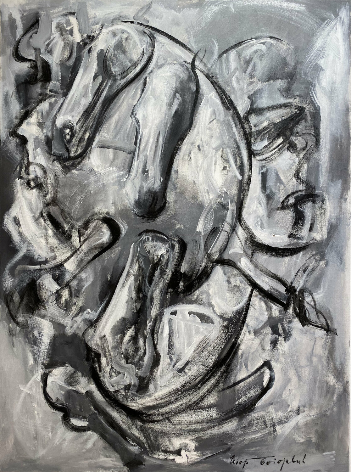 Theory of Escapism by Igor Bogojevic (2019) : Painting Acrylic on ...