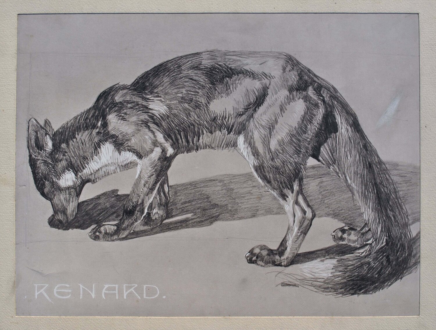 Le Renard et sa proie by Mathurin Méheut (1911) : Print Lithography ...