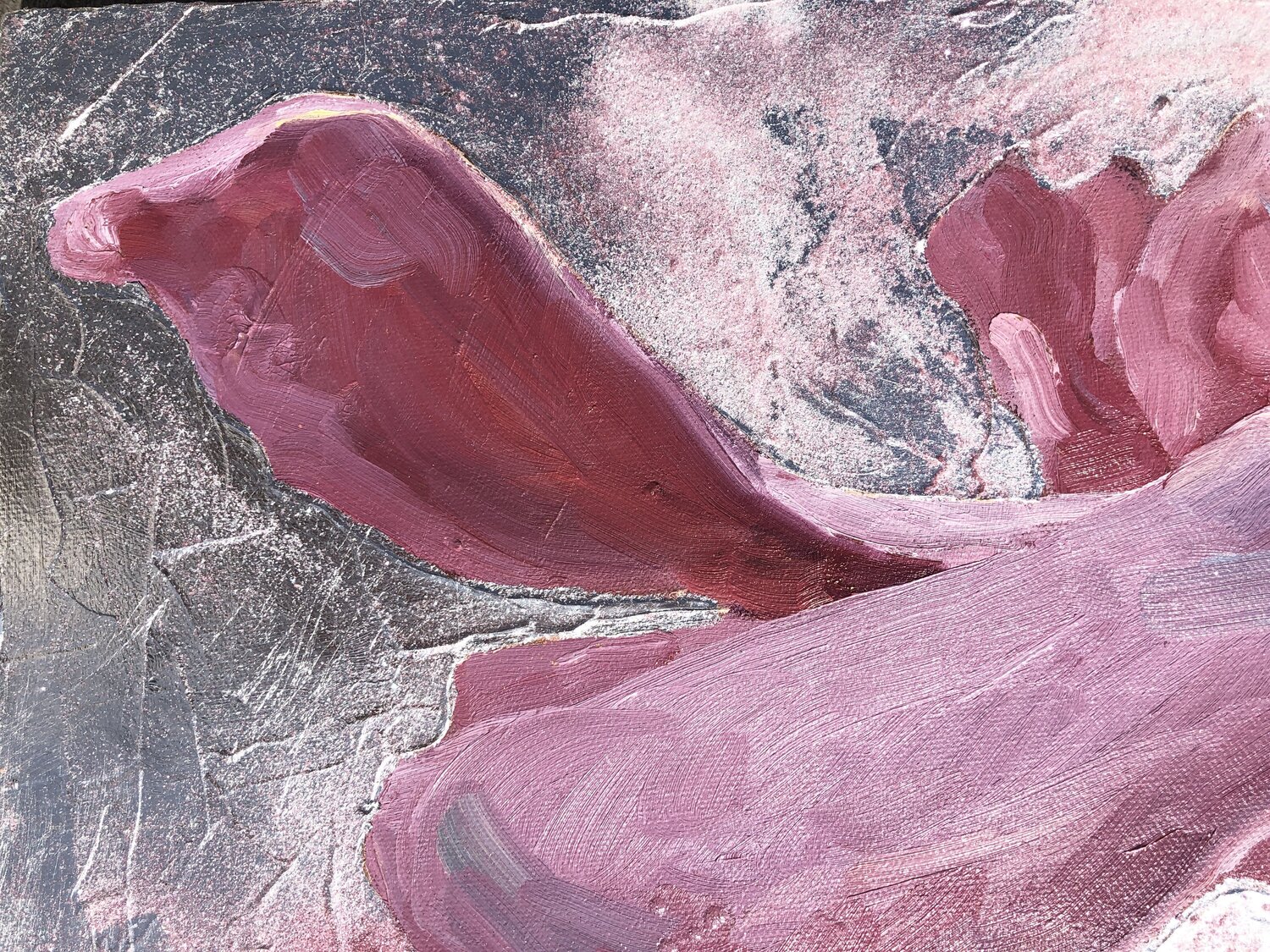 Goddess of Orchidee (GLITTER) Blattmetall Silber Dypthichon von Eva ...