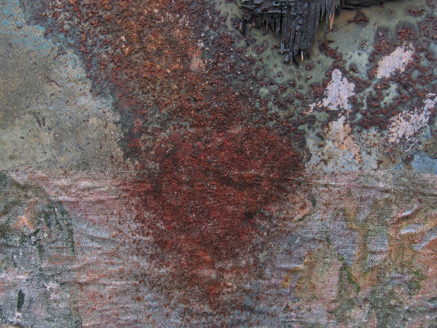 Hy-Brasil by Claudio Boczon (2022) : Painting Acrylic, Collage on Wood ...