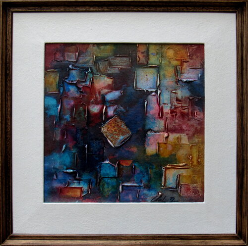 Strato shape by Claudio Boczon (2022) : Painting Acrylic, Oil on Wood ...