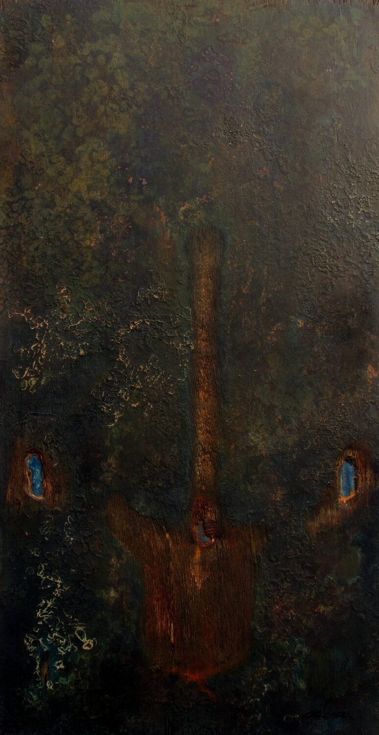 Strato shape by Claudio Boczon (2022) : Painting Acrylic, Oil on Wood ...